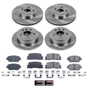 Toyota Camry Performance Brake Pads / Rotors Kit - Best Performance Brake Pads / Rotors Kit for ...