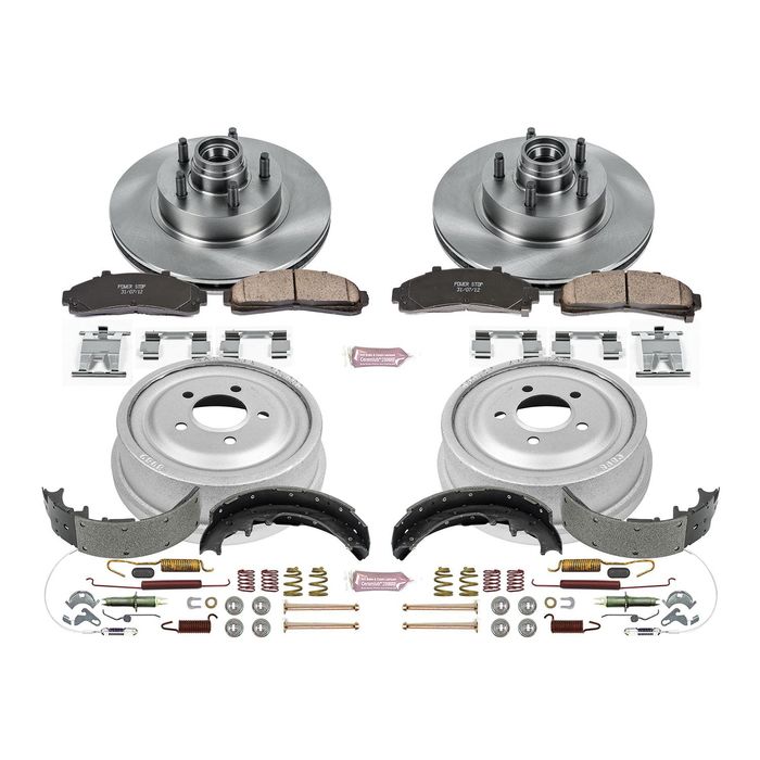 PowerStop Performance Brake Pad/Rotor-Drum/Shoe Kit KOE15006DK
