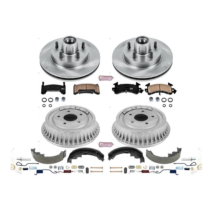PowerStop Performance Brake Pad/Rotor-Drum/Shoe Kit KOE15049DK
