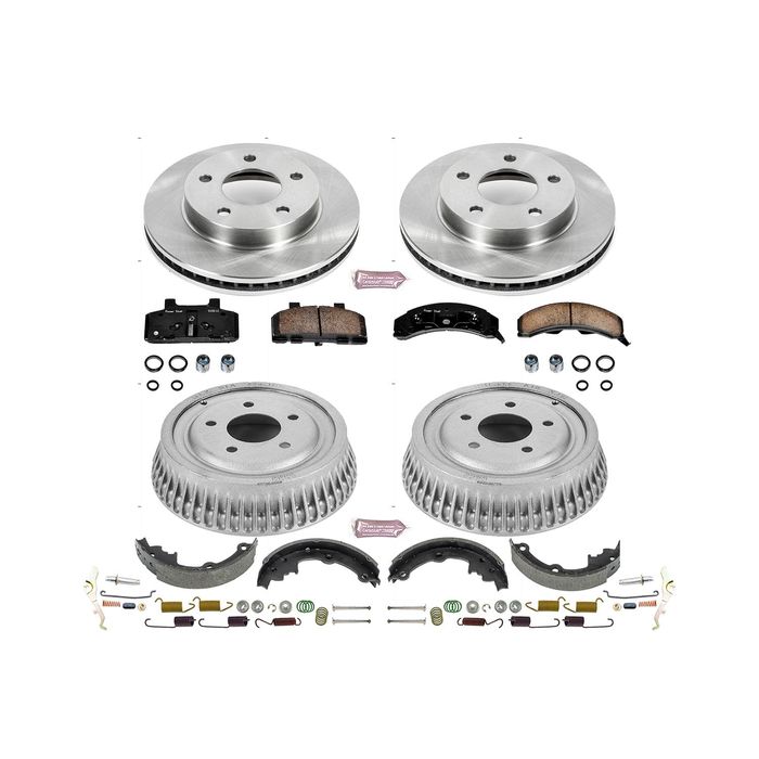 PowerStop Performance Brake Pad/Rotor-Drum/Shoe Kit KOE15080DK