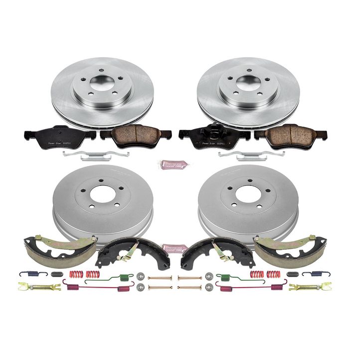 PowerStop Performance Brake Pad/Rotor-Drum/Shoe Kit KOE15255DK