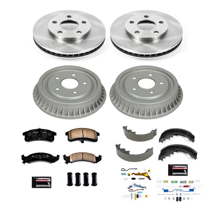 PowerStop Performance Brake Pad/Rotor-Drum/Shoe Kit KOE15441DK
