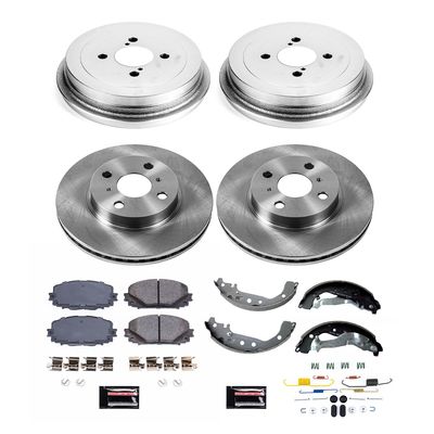 PowerStop Performance Brake Pad/Rotor-Drum/Shoe Kit KOE15497DK