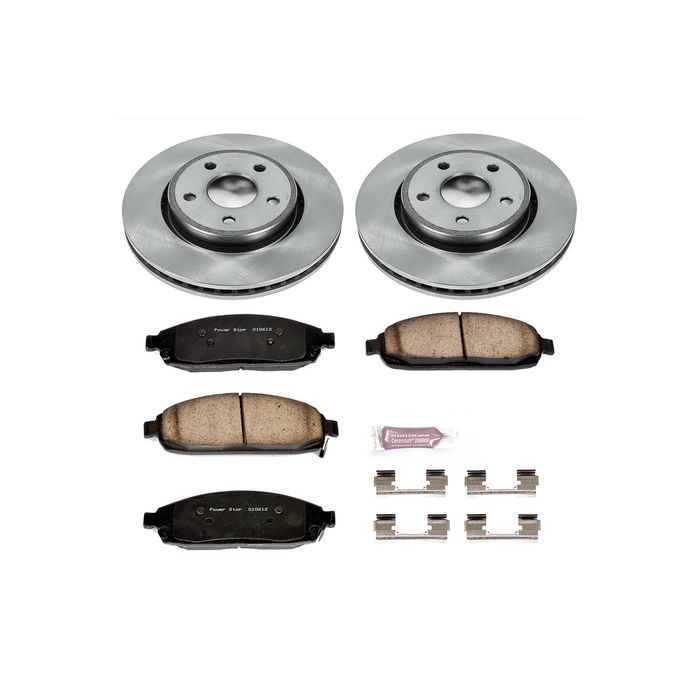 PowerStop Performance Brake Pads Rotors Kit KOE2219