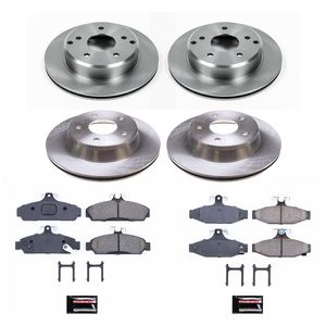 PowerStop Performance Brake Pads Rotors Kit KOE4234