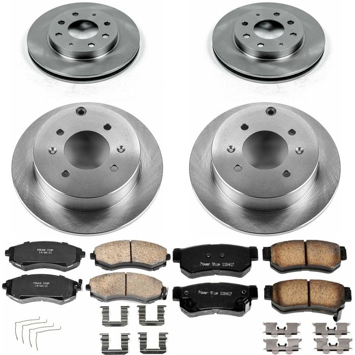PowerStop Performance Brake Pads Rotors Kit KOE4444