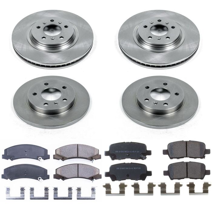 PowerStop Performance Brake Pads Rotors Kit KOE5514
