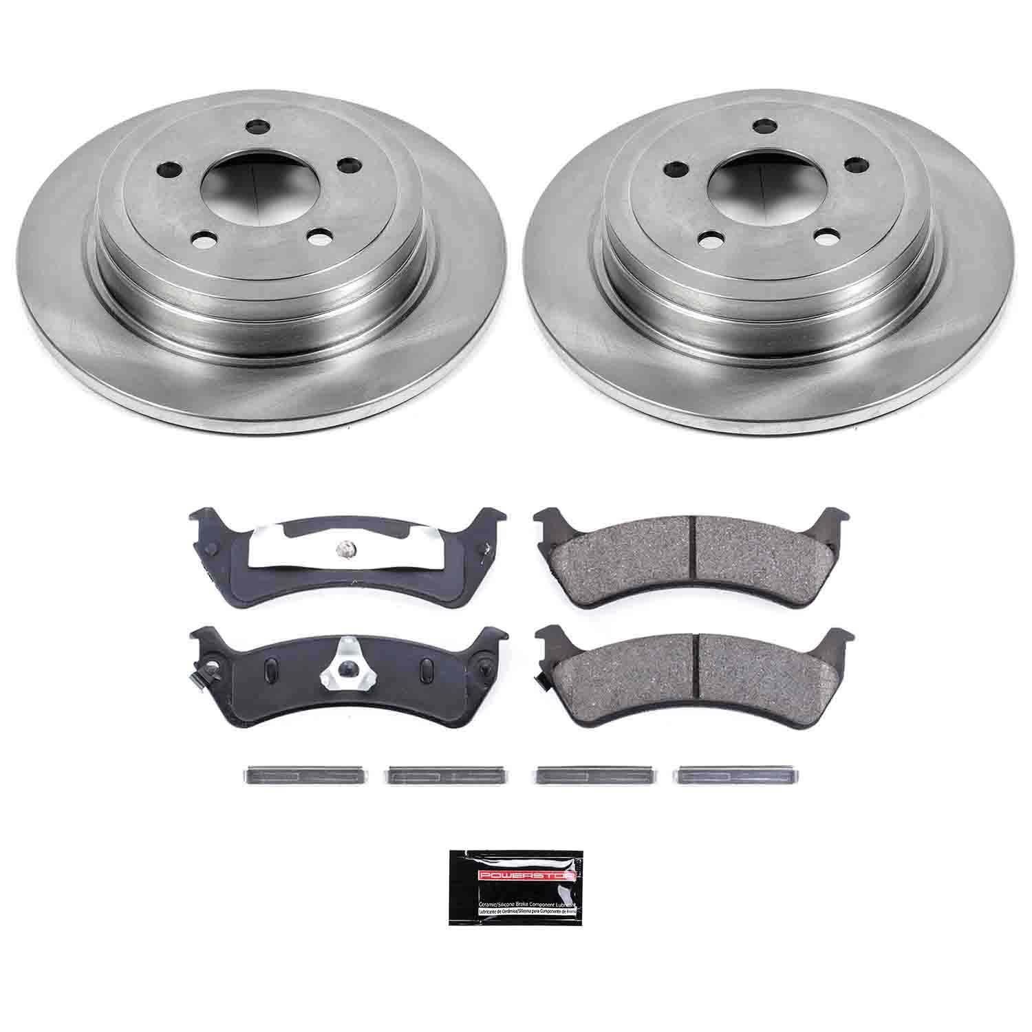 PowerStop Performance Brake Pads Rotors Kit KOE5570