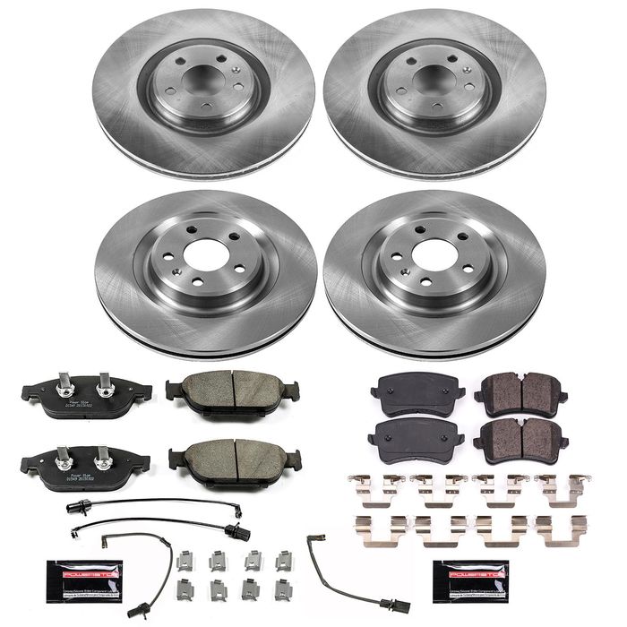 PowerStop Performance Brake Pads Rotors Kit KOE6130