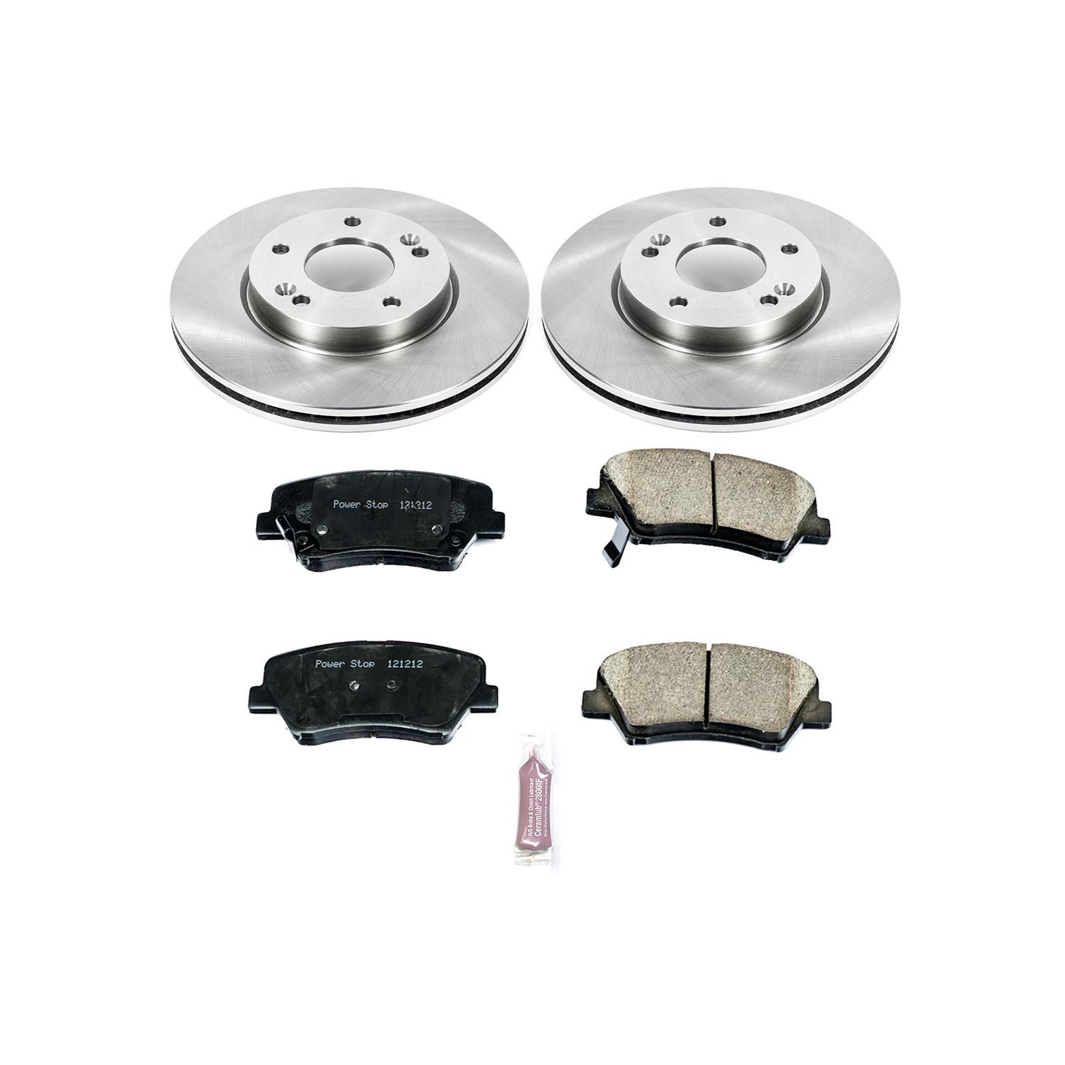 PowerStop Performance Brake Pads Rotors Kit KOE6503