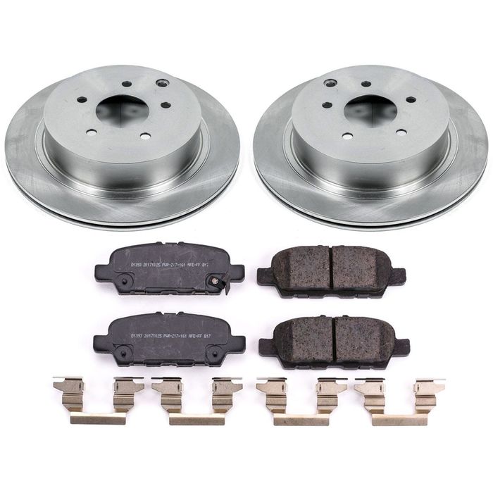 PowerStop Performance Brake Pads Rotors Kit KOE8021