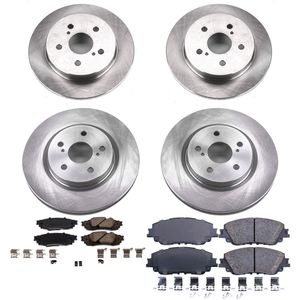 Toyota Camry Performance Brake Pads / Rotors Kit - Best Performance Brake Pads / Rotors Kit for ...
