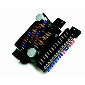 Painless Wiring Universal Style Pre-Wired 20 Circuit Fuse Block Center ...