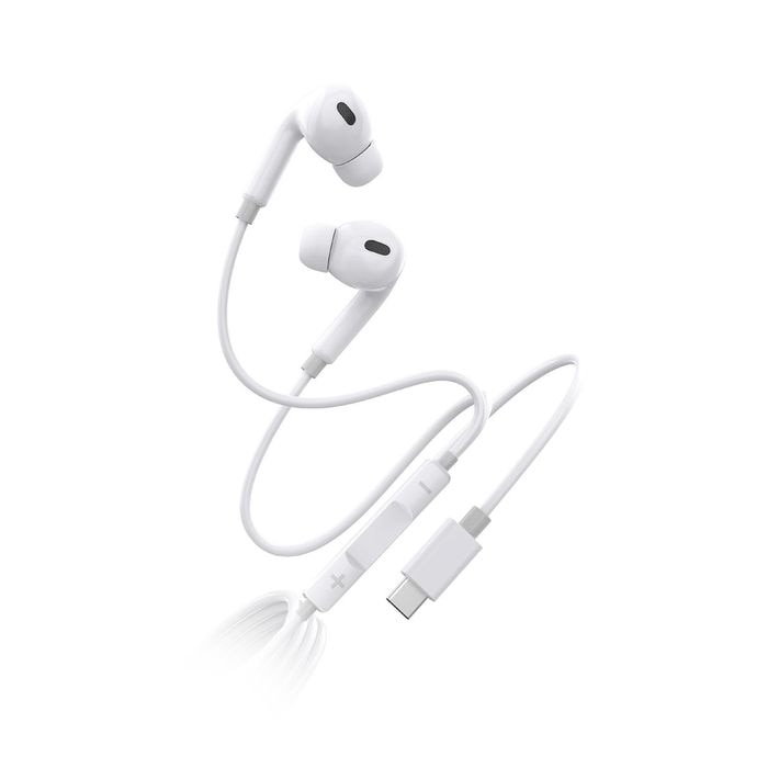 Premier Type-C Earbuds with Mic and Volume Controls