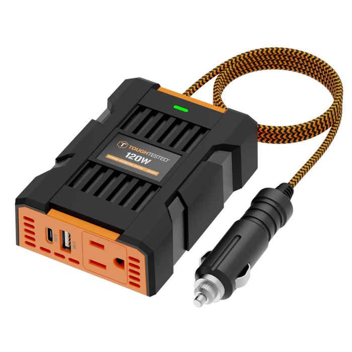 ToughTested 120 Watts Swivel Power Inverter