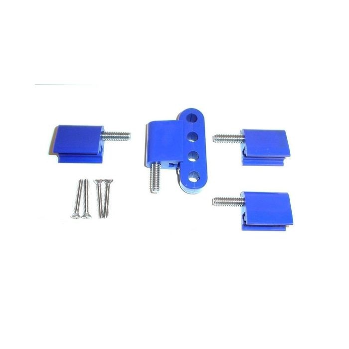 Taylor Cable Blue Vertical Spark Plug Wire Separator Bracket 4 Piece