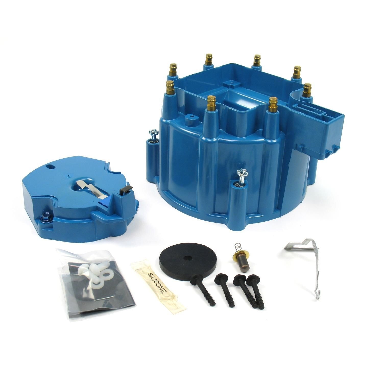 Pertronix Blue Flame Thrower HEI Distributor Cap and Rotor Kit