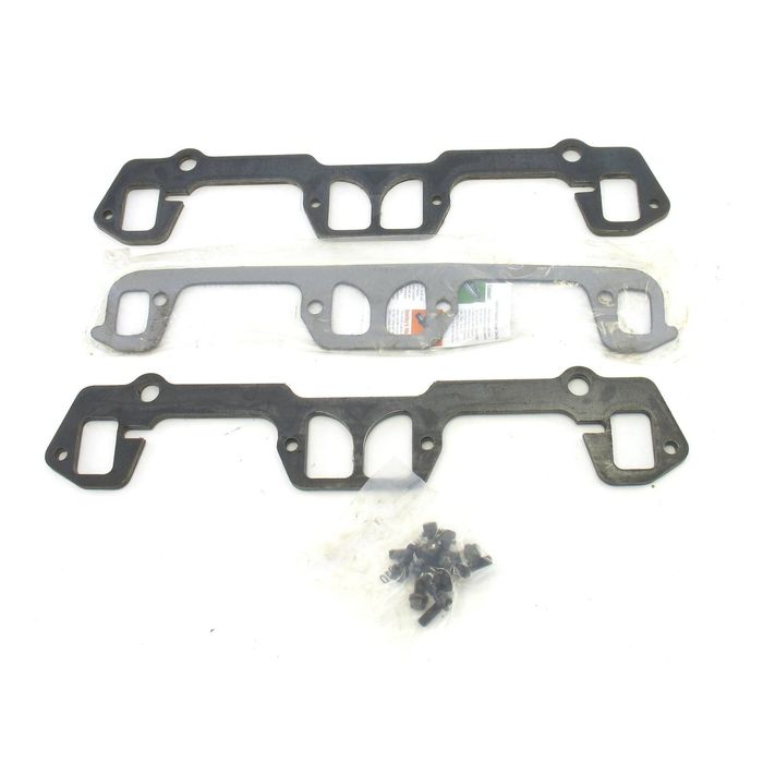 Patriot Exhaust Rectangular Port Mopar Small Block Header Flange, 1 Pair