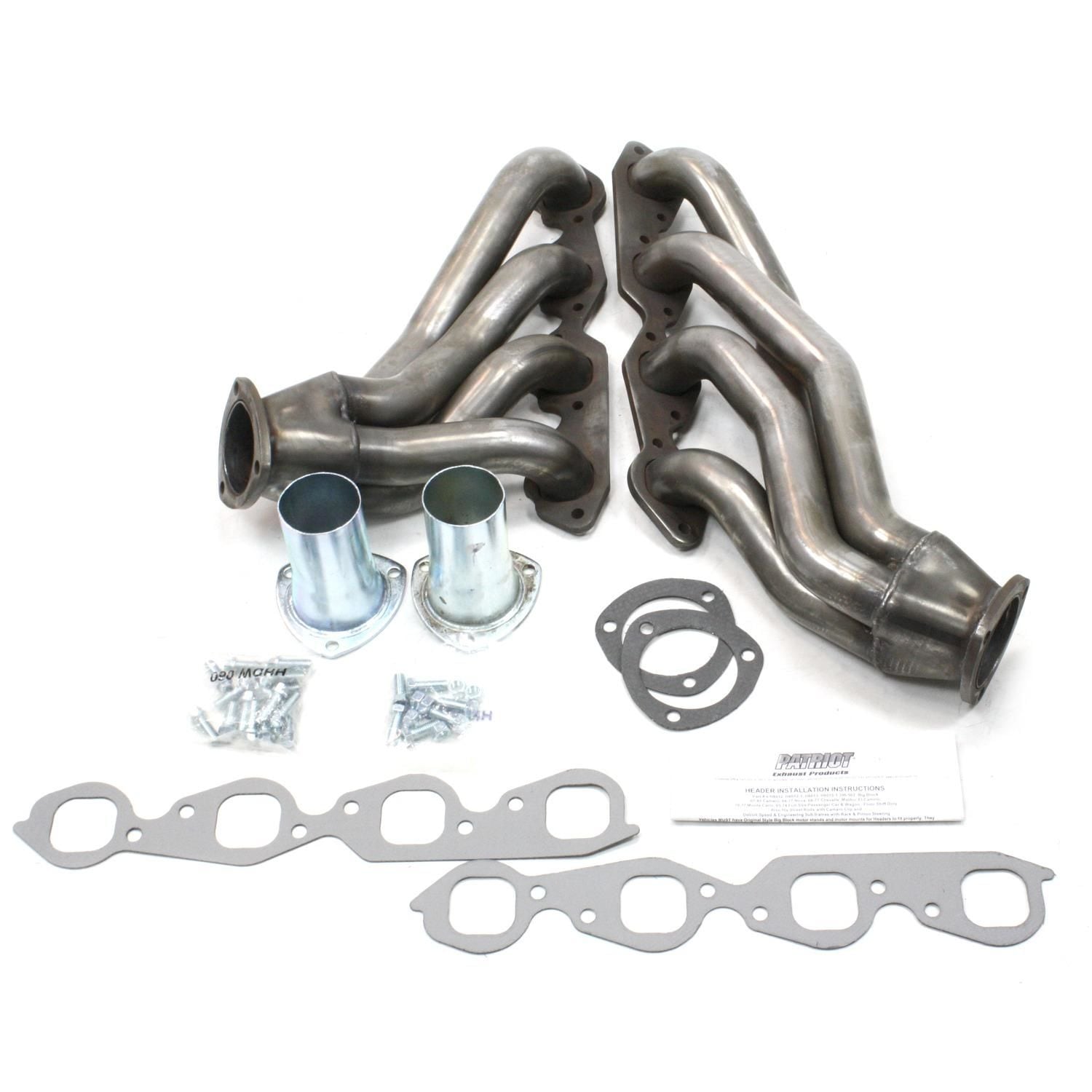 Exhaust Turn Down Patriot Exhaust Mild Steel 4 Into 1 Formed Collectors ...