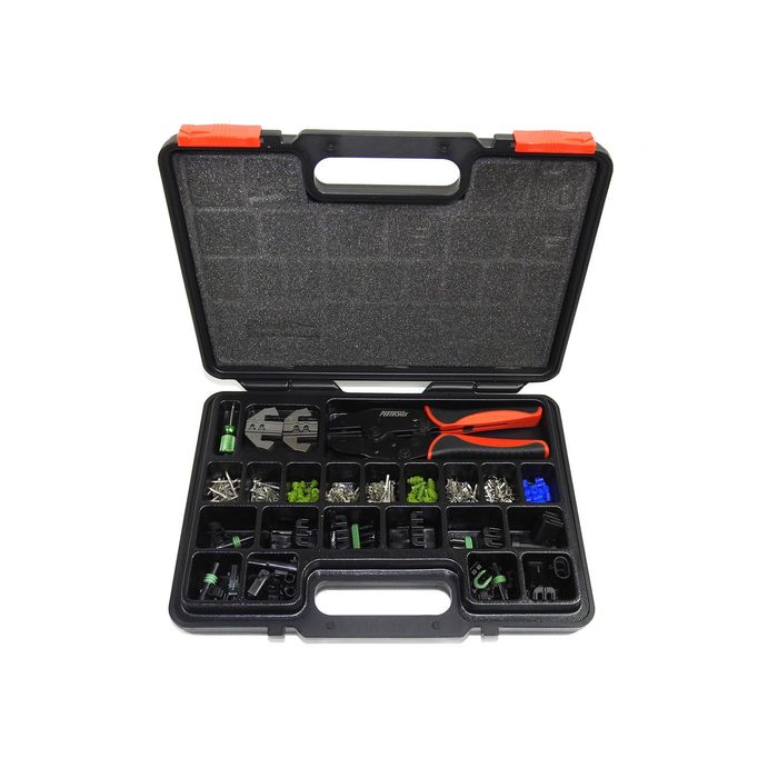 Pertronix Weather Pack Quick Change Crimp Tool and Connector Kit 220 Piece