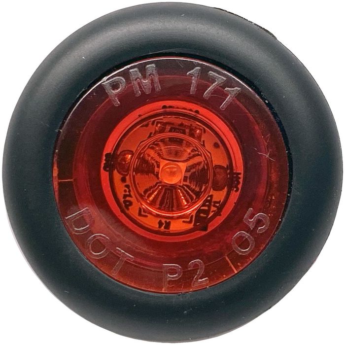 Peterson 3/4in Red Round P2 Marker/Clearance LED Marker