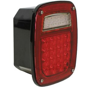 Peterson Rectangular LED Rear Combination Light with License Light