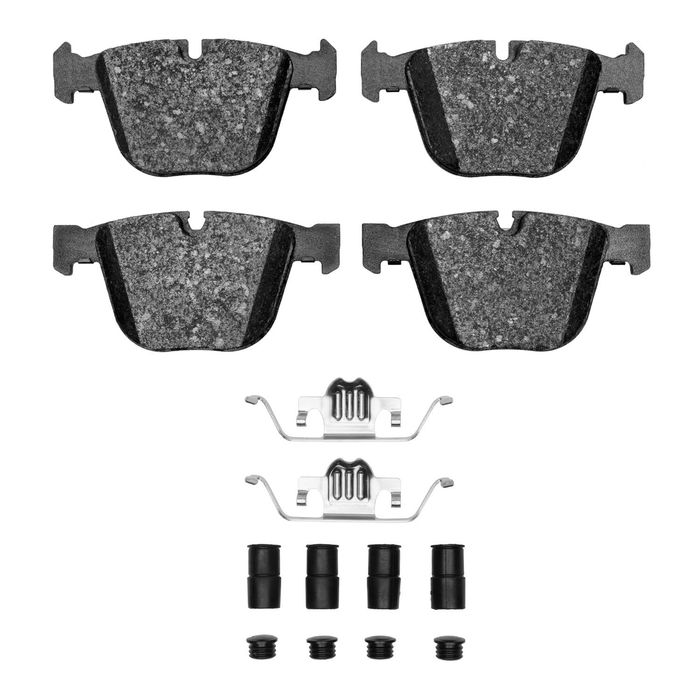 R1 Semi-Metallic Series Brake Pads and Hardware Kit 2311-0919-22