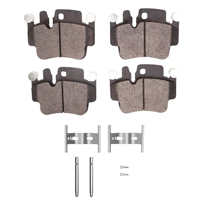 R1 Semi-Metallic Series Brake Pads and Hardware Kit 2311-0993-01