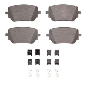 R1 Concepts Low-Metallic Disc Brake Pad Set 2552-2271-01