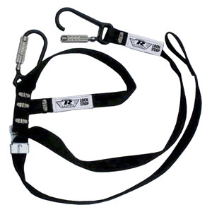 Rampage Cargo Tie Down Strap with Locking Carabiner Clips