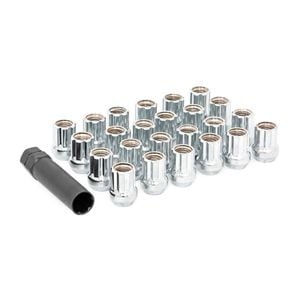 Rough Country M14 x 1.5 Lug Nut Set of 32 Chrome Open End 141532CHOE