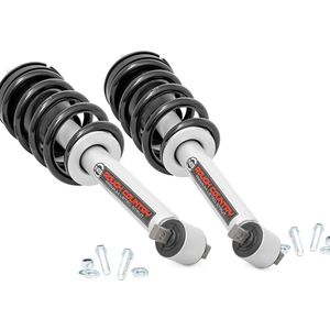 Rough Country Loaded Strut Pair 6in Chevy/GMC 1500 2WD/4WD (14-18 and ...