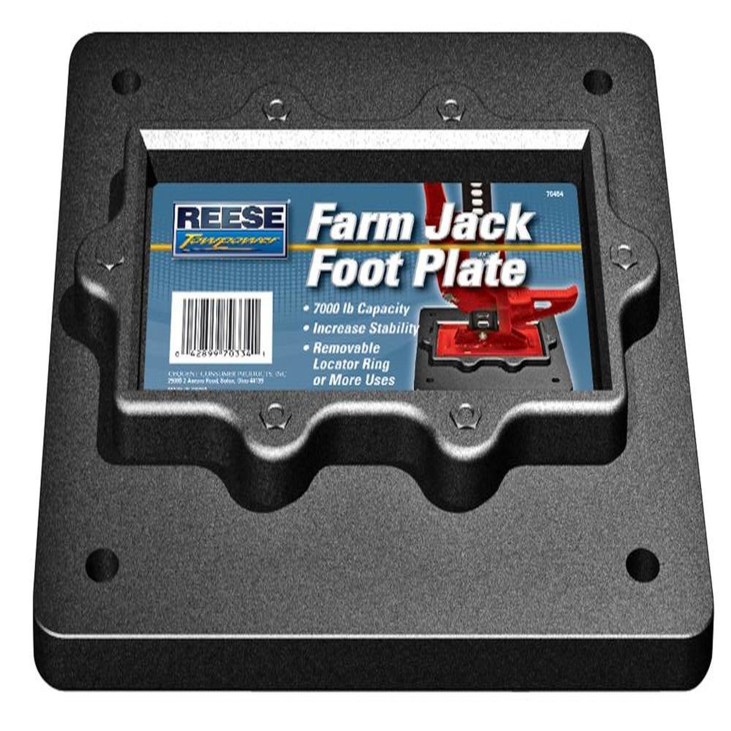 REESE Towpower Farm Jack Foot Plate