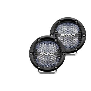 RIGID Industries 360-Series 6in White Backlight Diffused Lens Off-Road ...