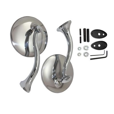 Built Tough Performance Street Rod Swan Neck 4in Polished Stainless ...