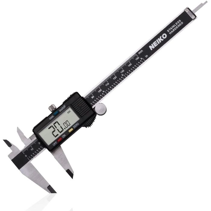 NEIKO 6in Digital Caliper, Stainless Steel