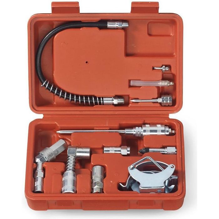 TOOLUXE Multi Function Grease Gun and Lubrication Accessory Kit