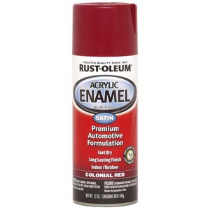 Rust-Oleum Gloss Colonial Red Acrylic Enamel Spray Paint