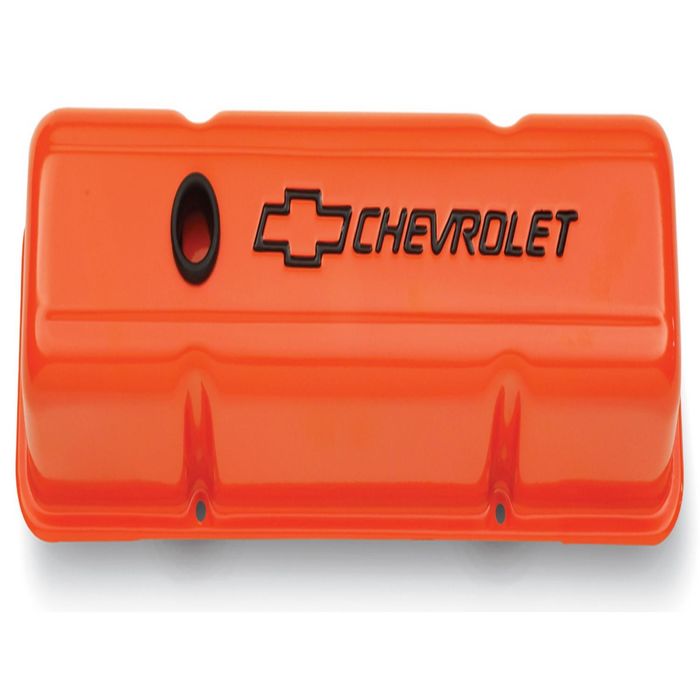 Proform Orange Valve Cover for Chevy Small Block