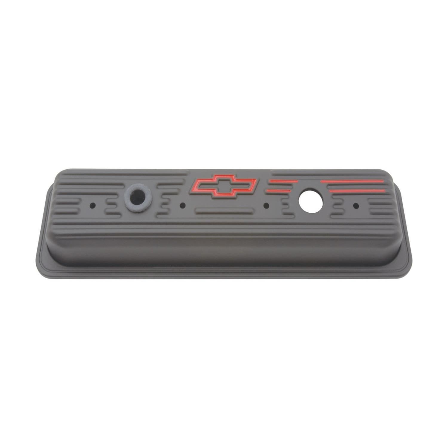 Proform 141-907 Black Valve Cover With Bowtie Logo For Chevy Small Block