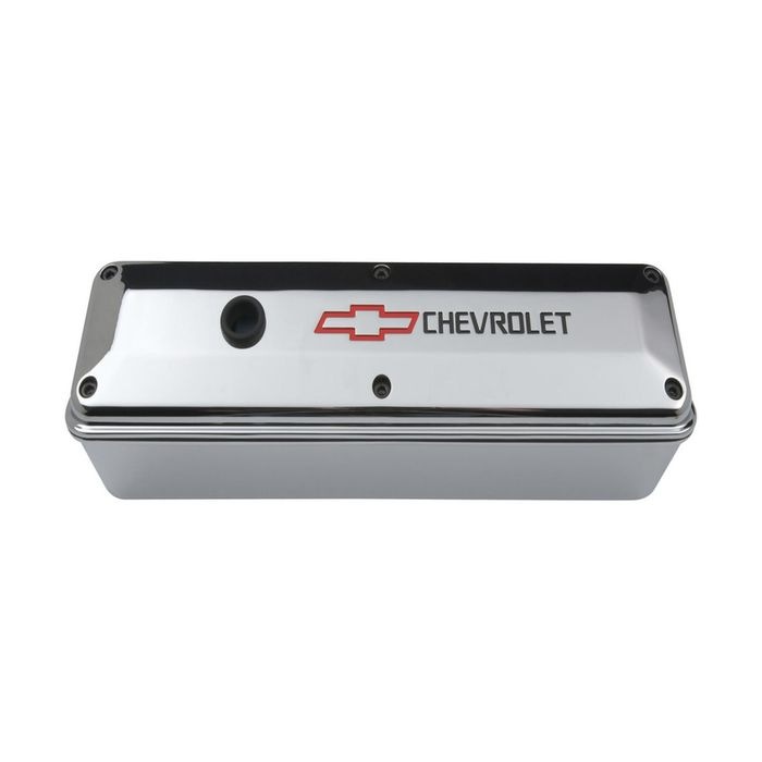 Proform 2 pieces Chrome Valve Cover for Chevy Small Block