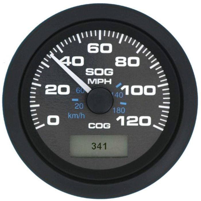 Sierra Marine 120 MPH GPS, Black Premier Pro Speedometer