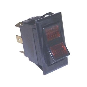 Sierra Marine Illuminated Rocker Switch, On-Off-On SPDT