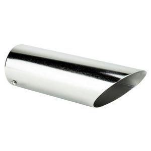 Autowurks 2 5/8in x 9in Chrome Exhaust Tip