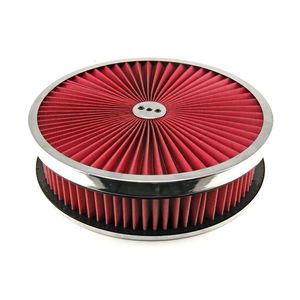 Speedmaster 14in x 3in Washable Element Extreme Top with Chrome Ring ...