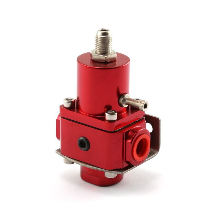 Speedmaster -8 AN Red Universal EFI Fuel Pressure Regulator