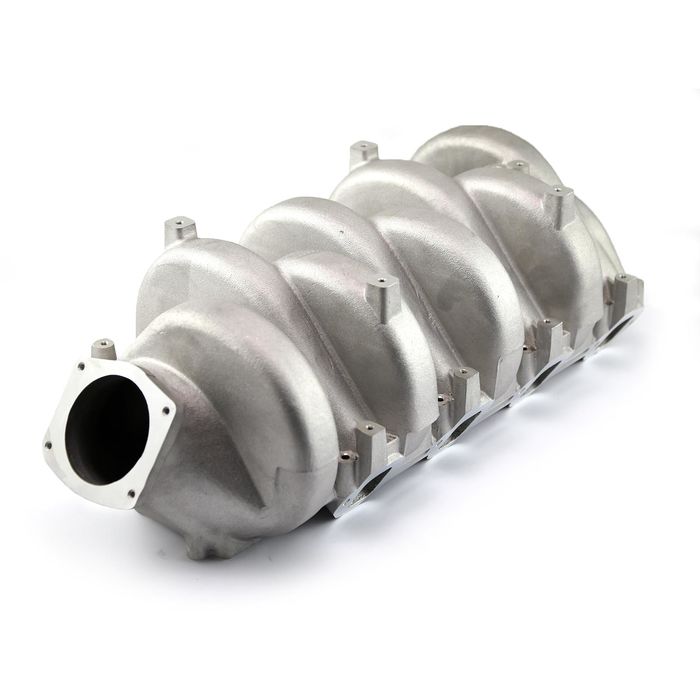 Speedmaster Chevy GM PSI Vortec 496 537 8.8L Satin 91mm Aluminum Intake ...