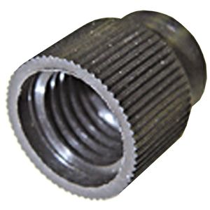 Santech 1/2in Black Acme Service Valve Cap
