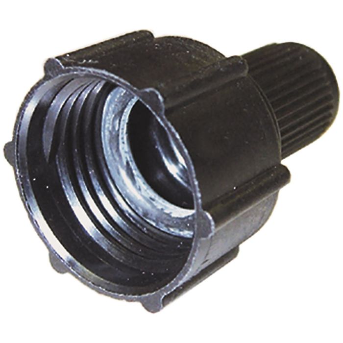 Santech Black Plastic York and Tecumseh Long Stem Service Valve Cap