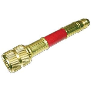 Santech 1/4in Male X 1/4in Female X 6in R12 Flex Hose Adapter